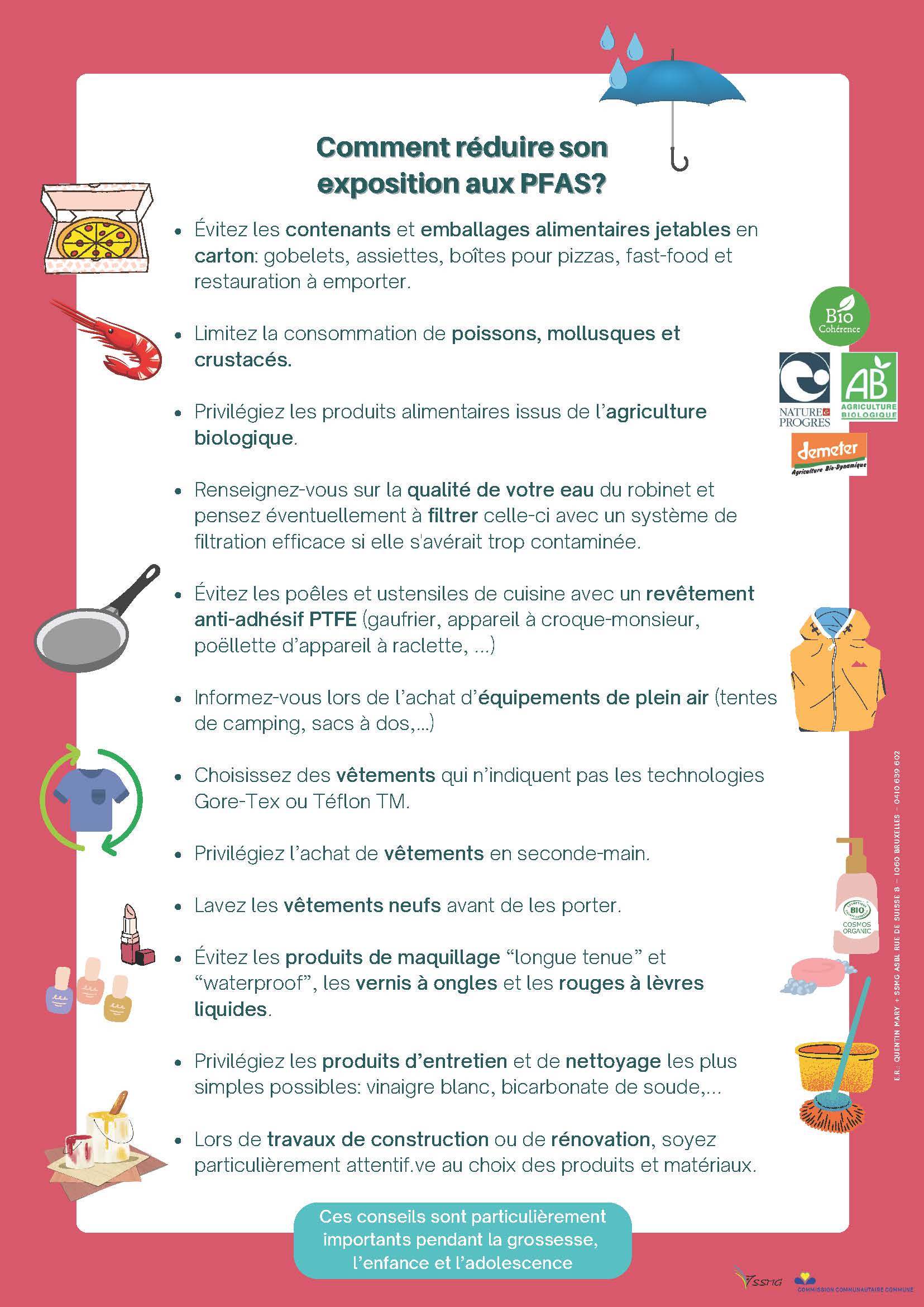 Eaux polluées, PFAS : quels risques ? – Mongeneraliste.be – Votre ...